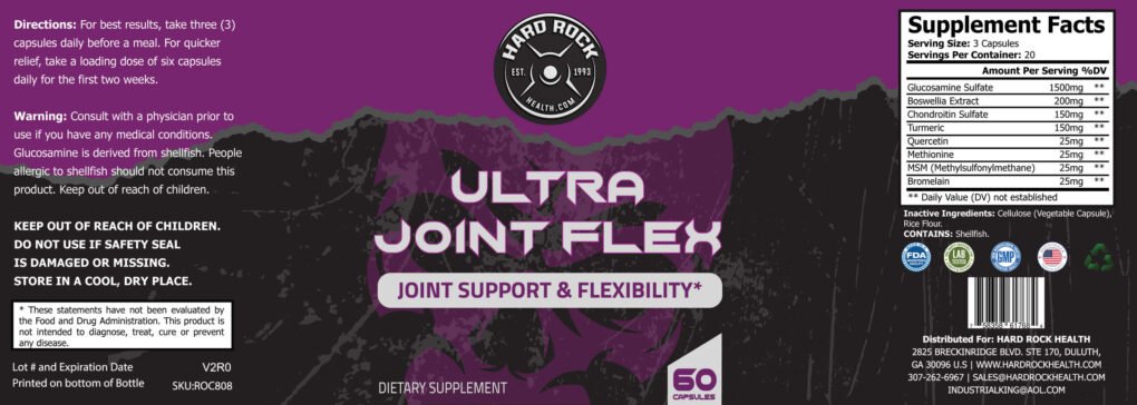 Ultra Joint Flex- Joint Pain Relief and Flexibility - Snack Clinic